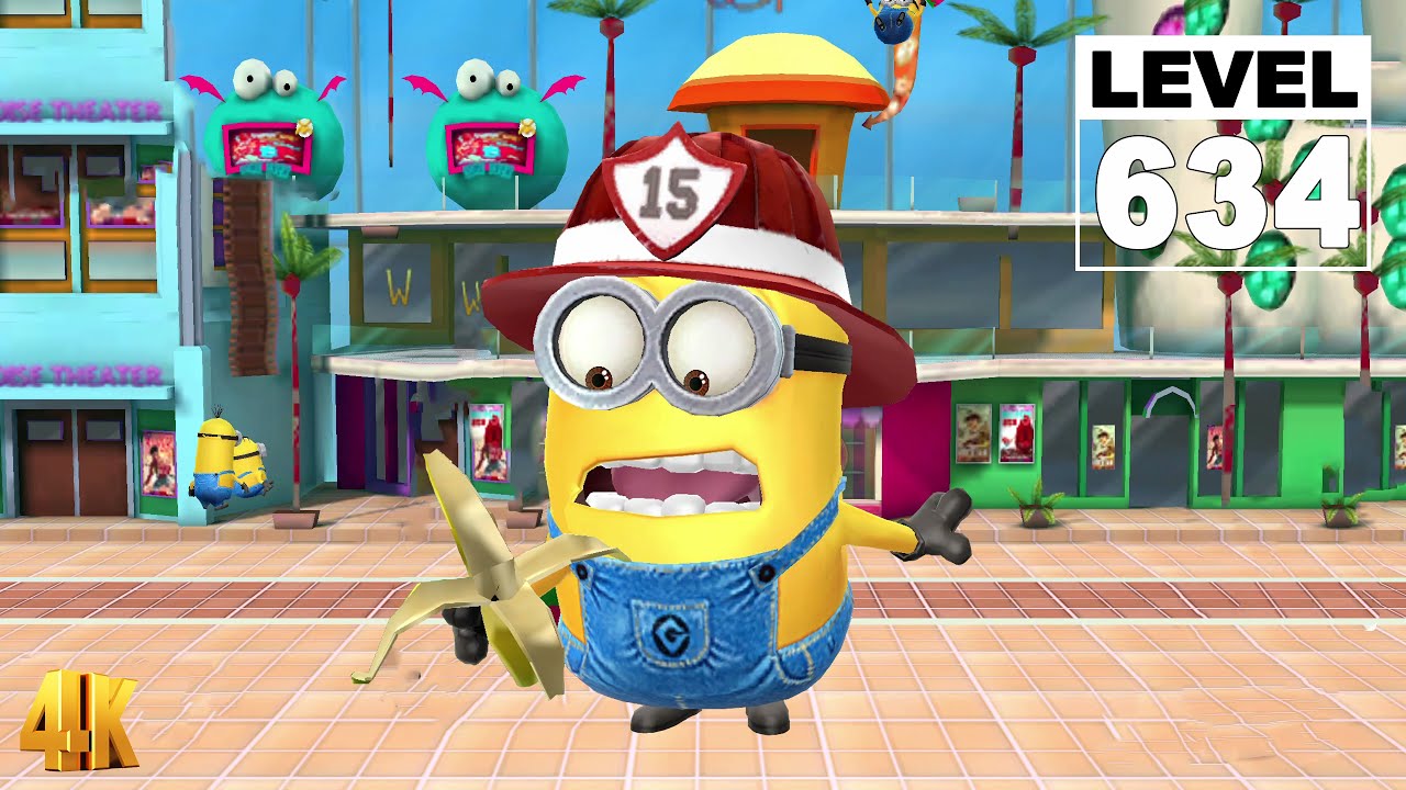 Minion Rush Firefighter Minion commit 170 Despicable Actions at The ...