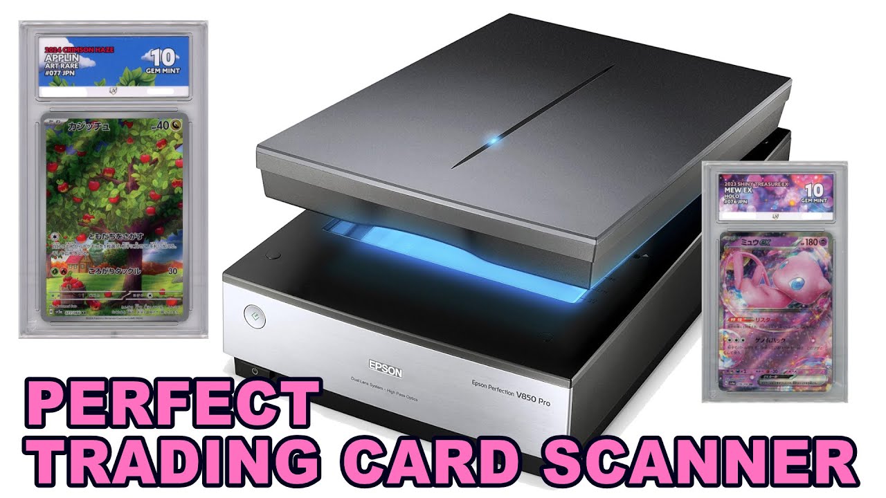 Epson Perfection V850 Pro Flatbed Scanner Review - YouTube