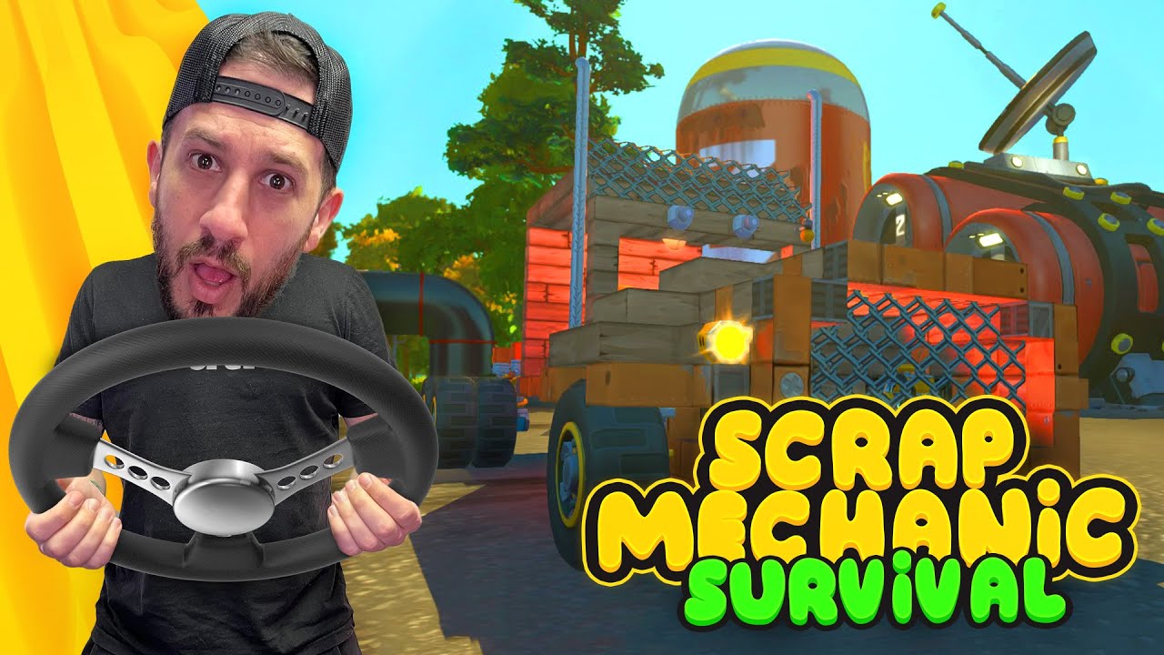 🔴Το πρώτο ΜΕΓΑΛΟ ταξίδι! - SCRAP MECHANIC - YouTube