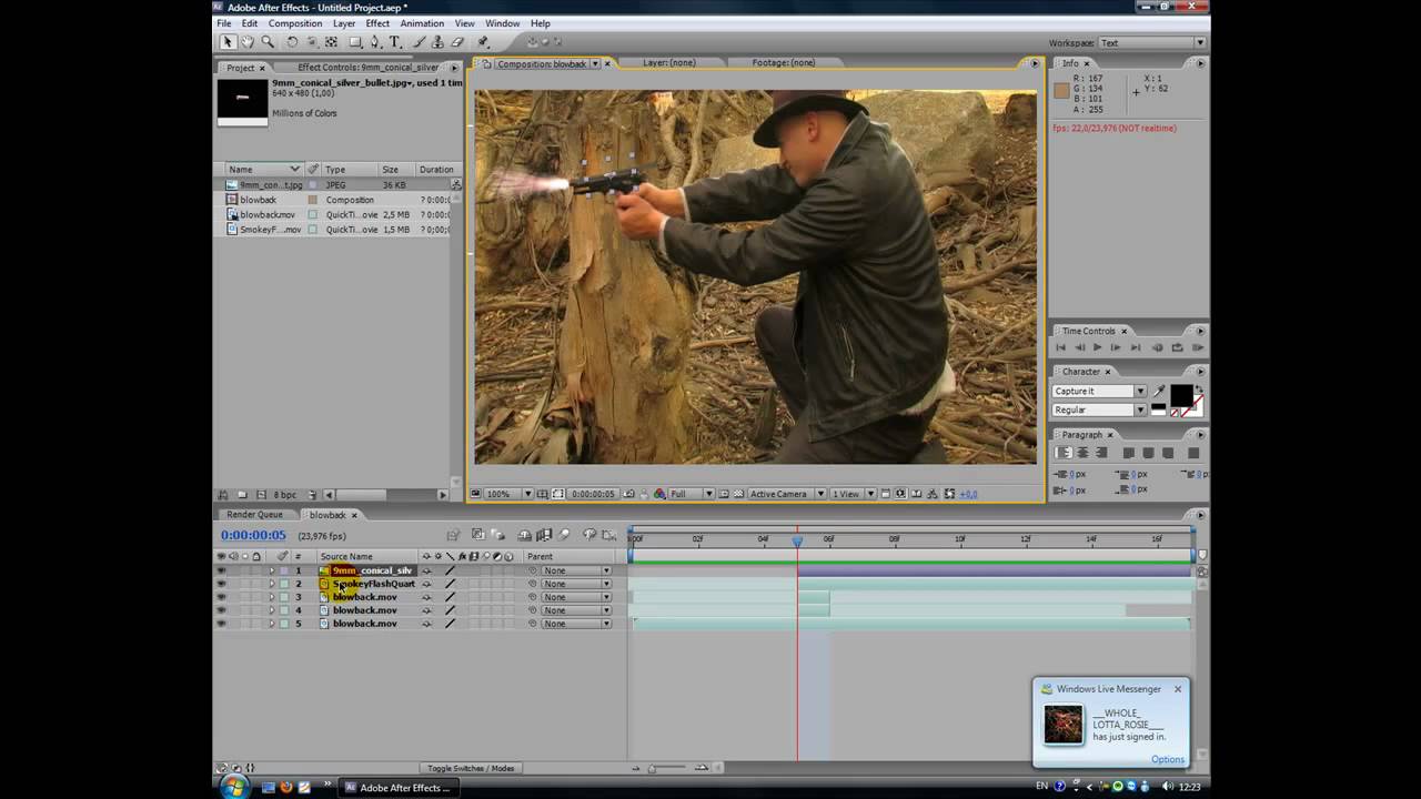 After Effects Tutorial - Shell Bullet Ejection - YouTube