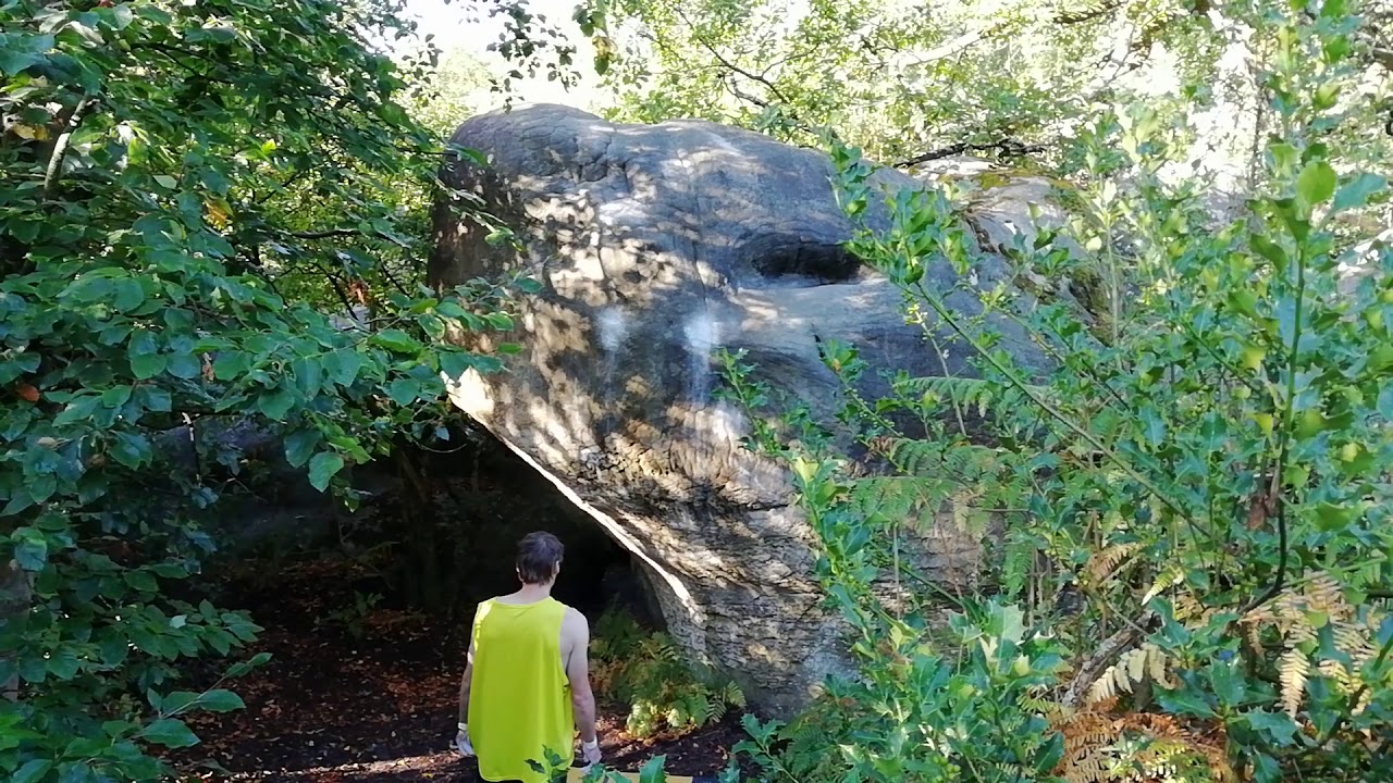 La Balance - 7c+ 7c - Cuvier - Fontainebleau - YouTube