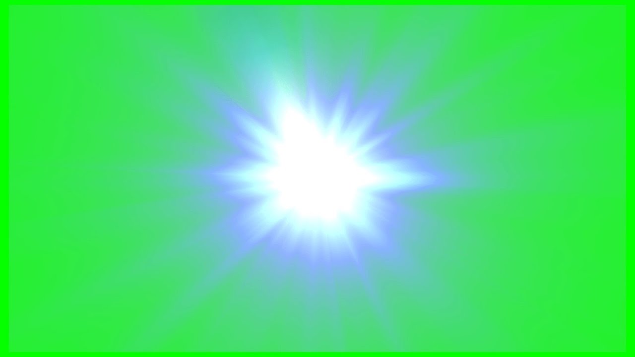 Infinite brightness green screen effect - YouTube