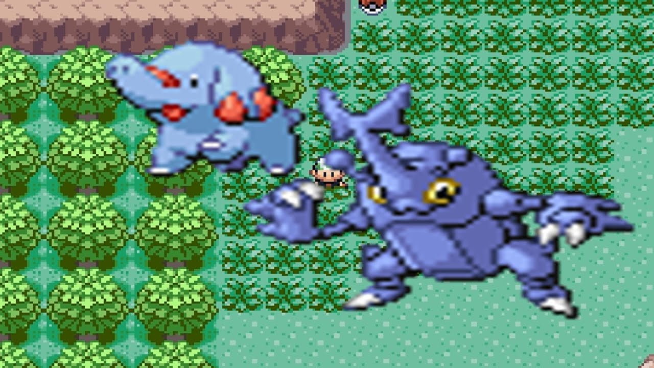 How to find Heracross and Phanpy in Pokemon Emerald - YouTube