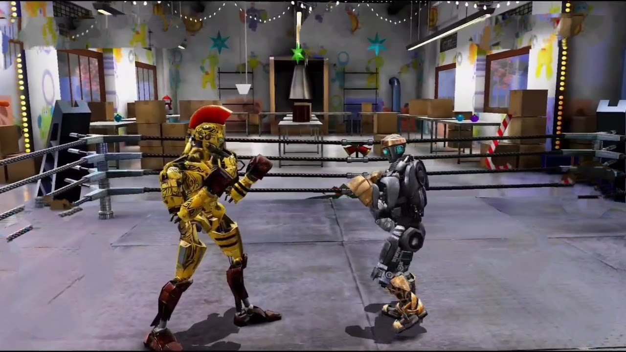 REAL STEEL / Atom vs Midas - YouTube