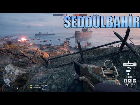 Uzun Zaman Sonra Seddülbahir Haritası | Battlefield 1 Türkçe