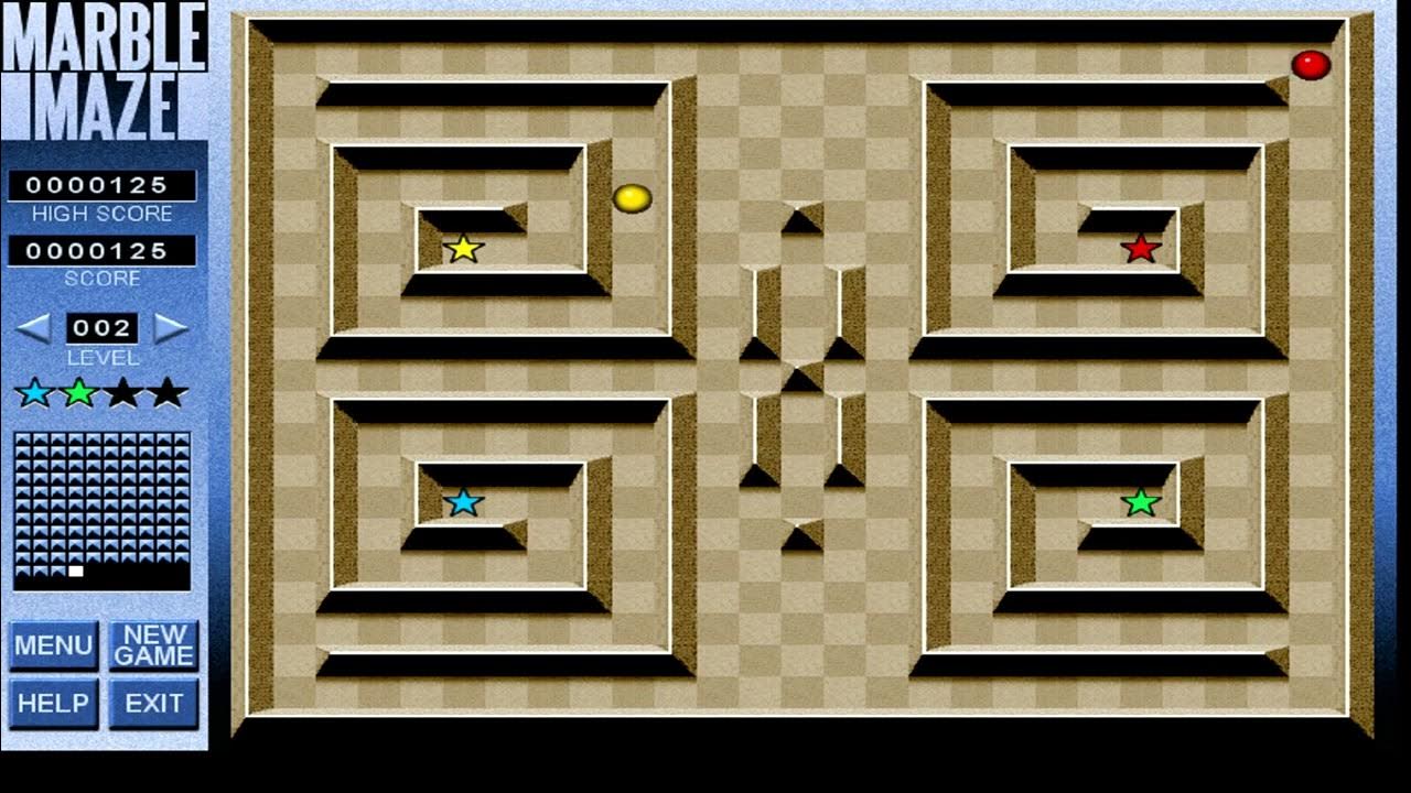 eMazing Mazes : Marble Maze (Windows game 2003) - YouTube