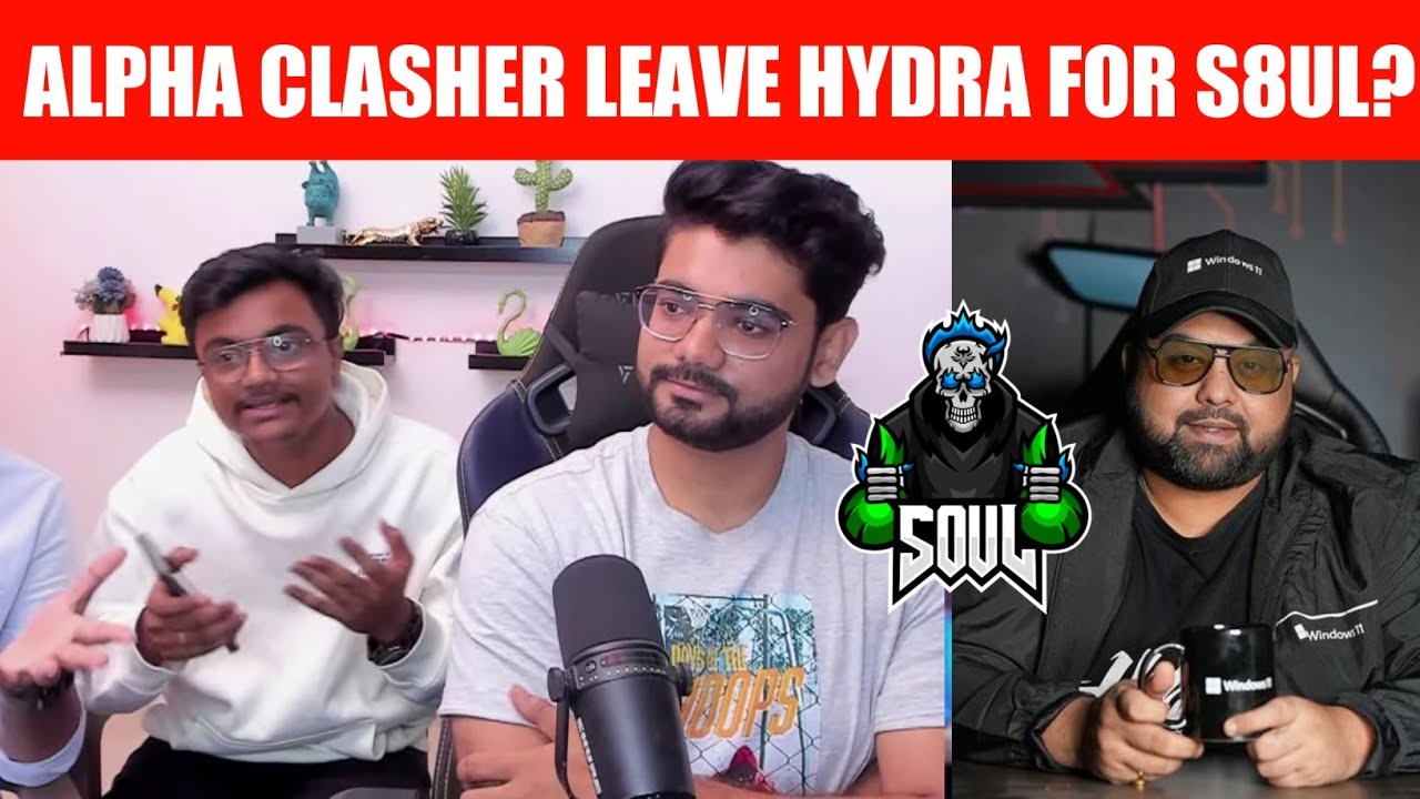 alpha clasher reply on join soul and 8bit - YouTube