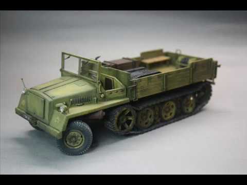 German SWS Half Track with Goliath - Italeri 1/35 - YouTube