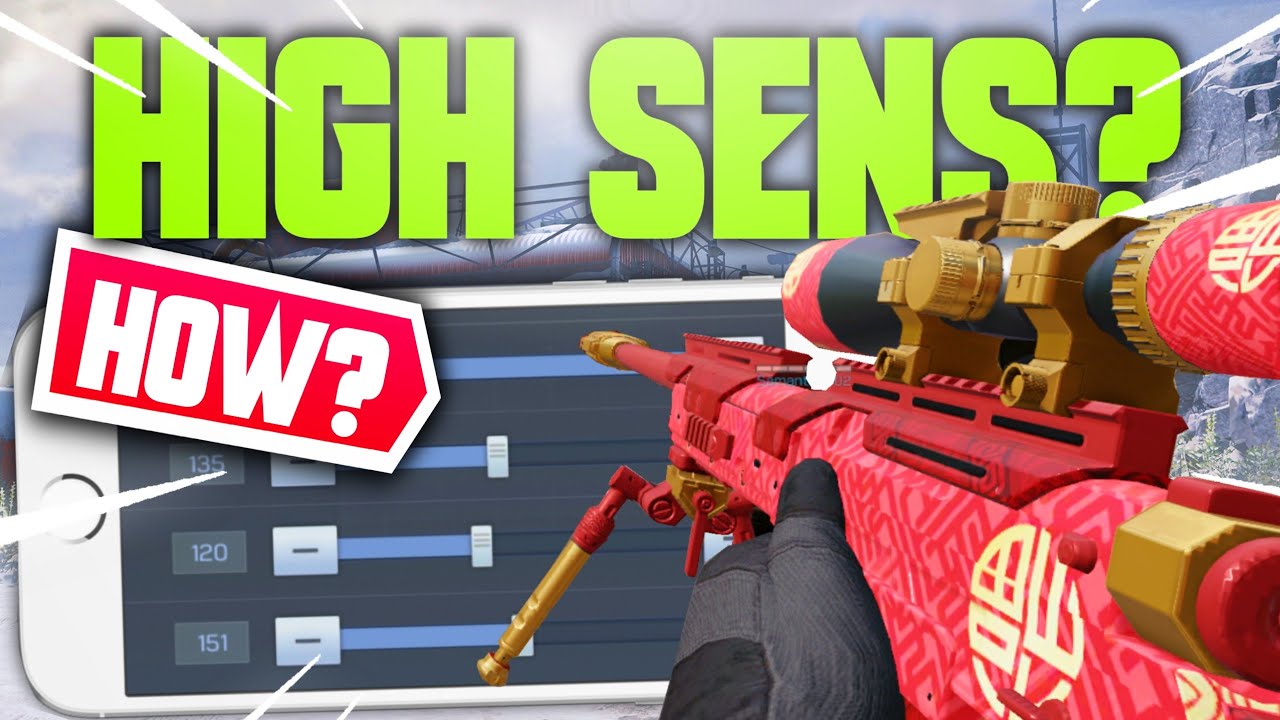 How To CONTROL a (HIGH SENSITIVITY) in Call of Duty MOBILE - YouTube