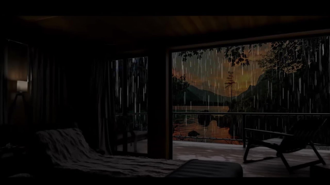 Rain all night does not stop - a long rainy day for a pleasant soul ...