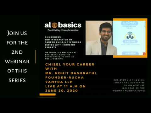 Alobasics Mentor - Mr. Rohit Dashrathi - Mechanical Engineering - YouTube