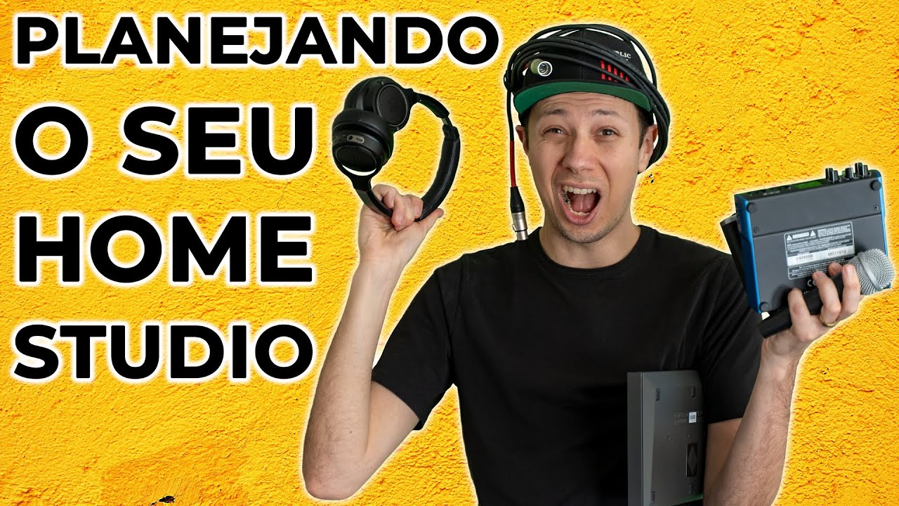 COMO PLANEJAR O SEU HOME STUDIO - Dica para quem quer montar um Home ...
