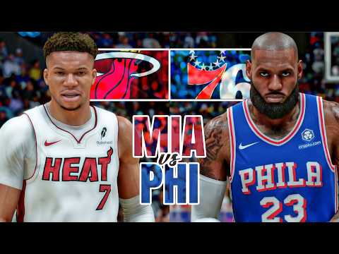 NBA 2K27: 76ERS vs HEAT  | PS5 PRO GAMEPLAY [4K60]