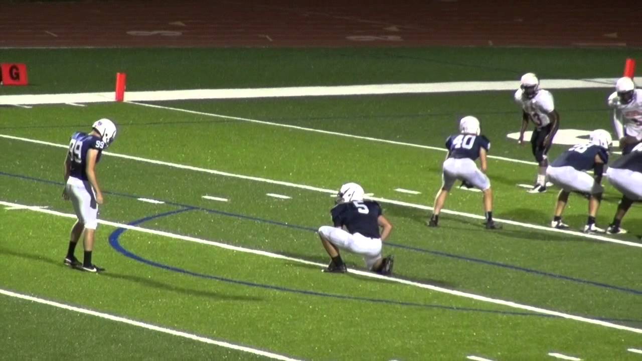 Andrew Hicks Class of 2016 Football Season 2015 - YouTube
