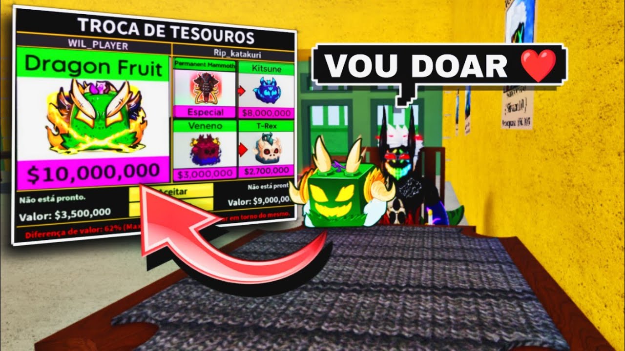 OQUE AS PESSOAS OFERECEM NA DRAGRON REWORK ANTES DA ATUALIZAÇAO DO BLOX ...