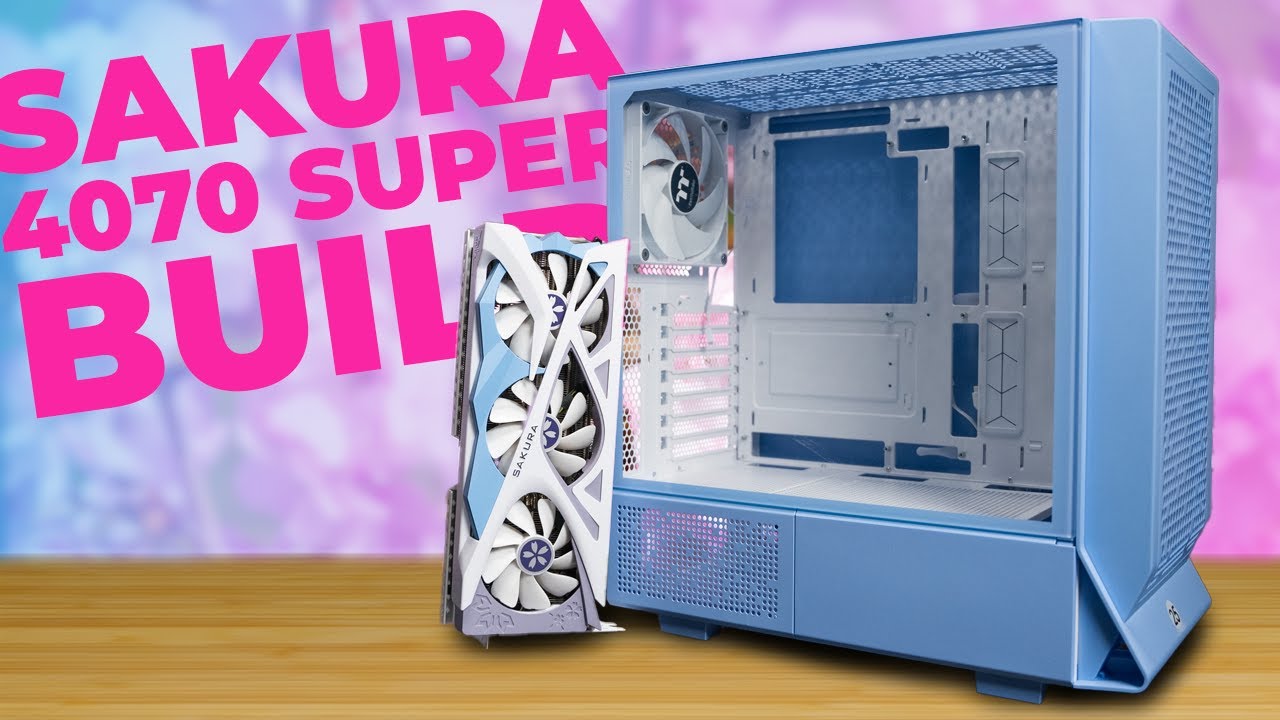 Anime Waifu 7700 + RTX 4070 SUPER Gaming PC Build - YouTube