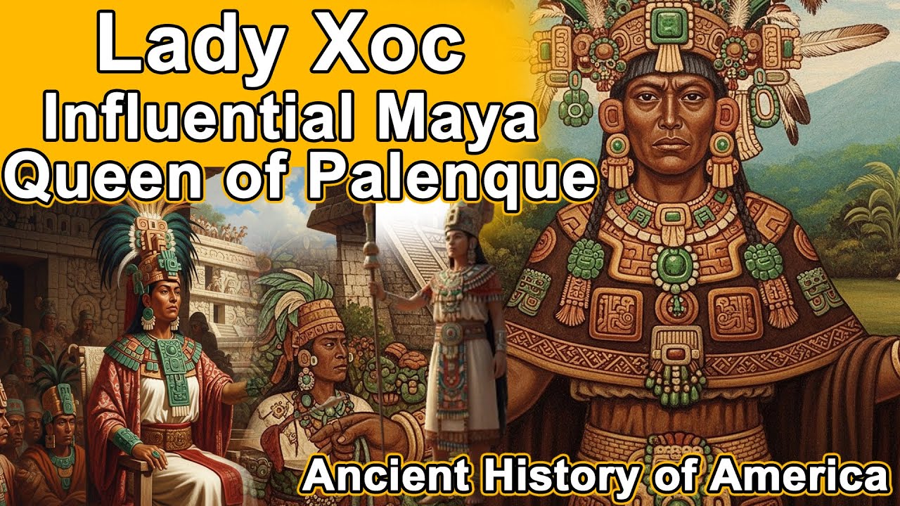 Lady Xoc (Yohl Ik'nal) – Influential Maya Queen of Palenque # ...