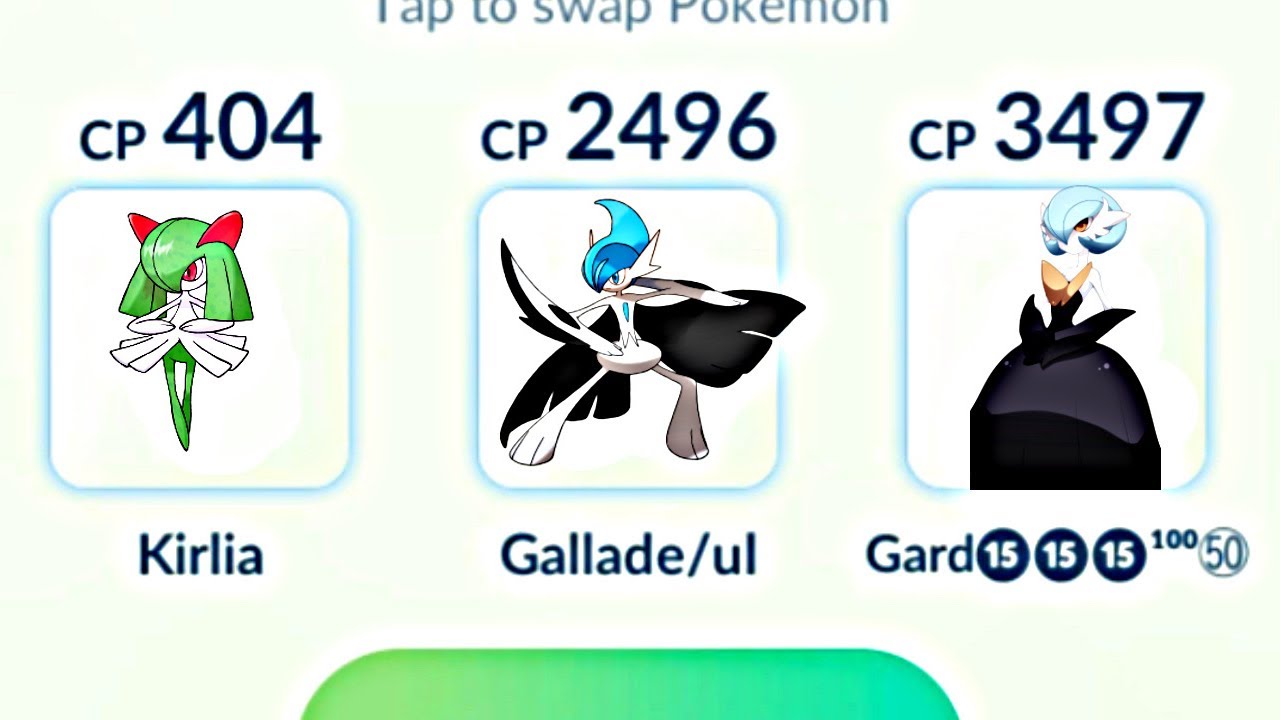 Kirlia Evolution line in Pokemon Go - YouTube