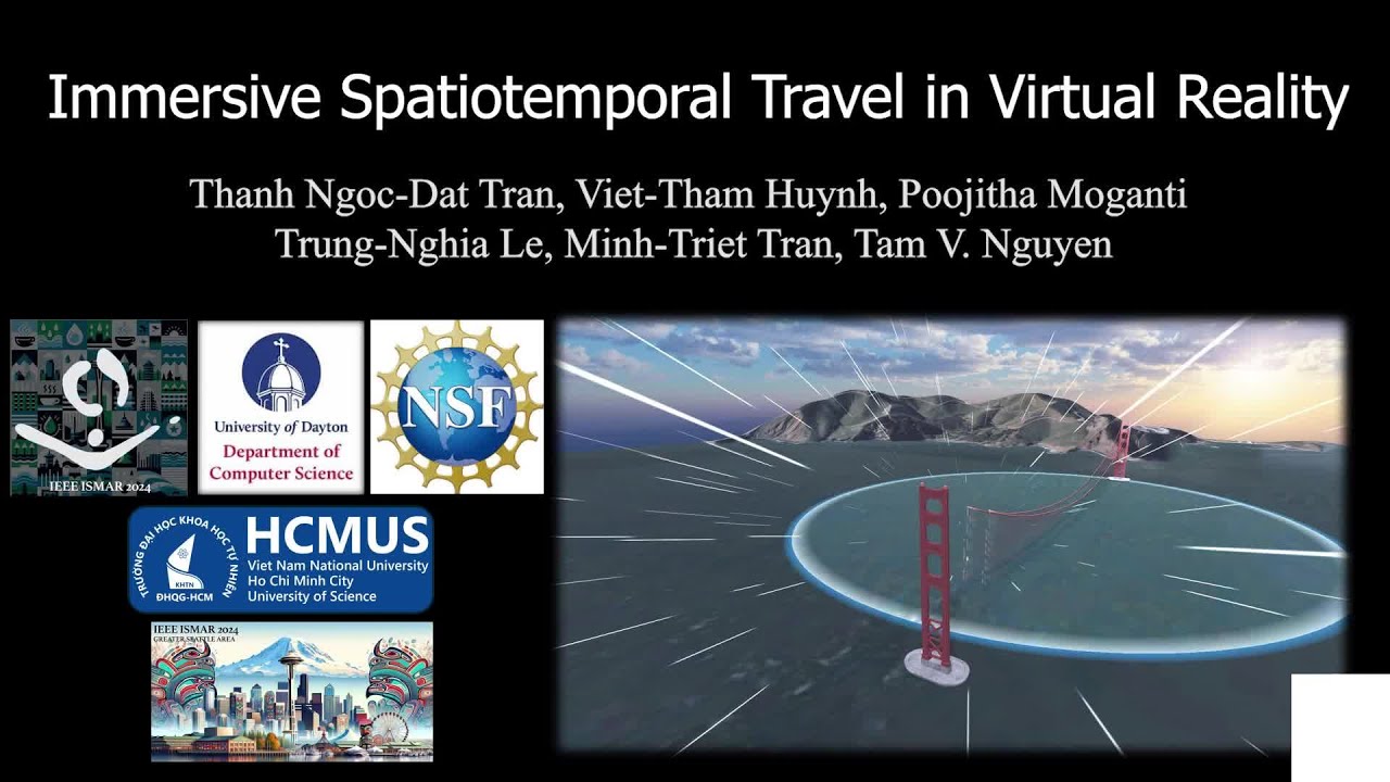 Immersive Spatiotemporal Travel in Virtual Reality - YouTube