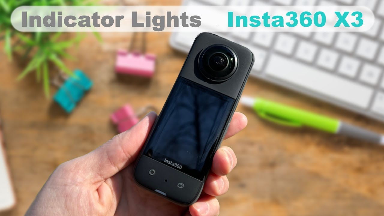 How to Enable or Disable Indicator Lights on Insta360 X3 Camera - YouTube