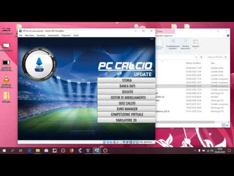 PC CALCIO 2001 UPDATE WIP - YouTube