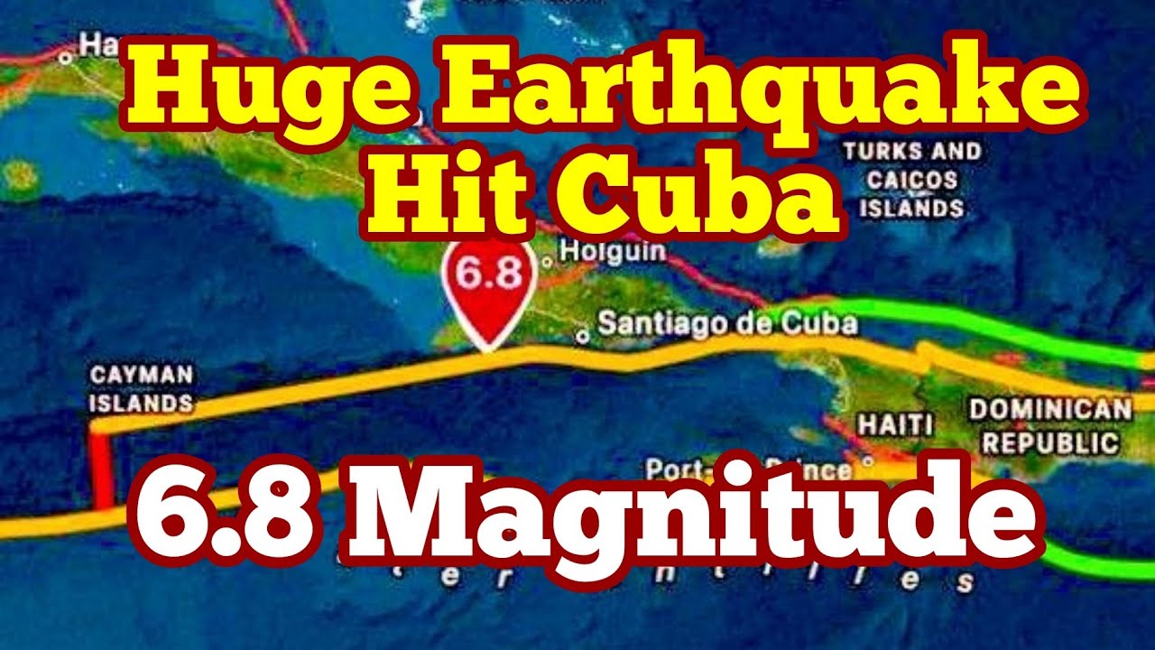 Huge Earthquake Hit Cuba, Caribean Plate Movement, Plate Tectonics ...