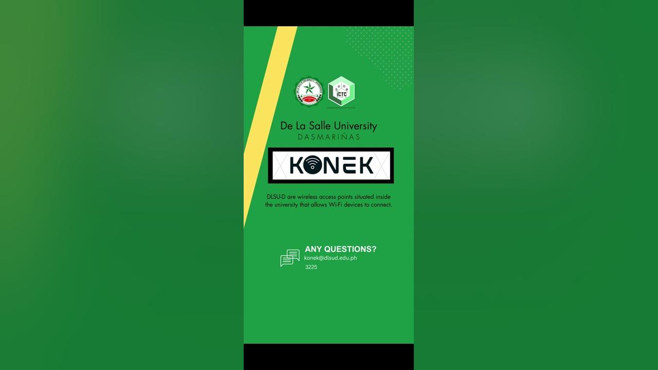 DLSU D Konek Tutorial for Mobile android - YouTube