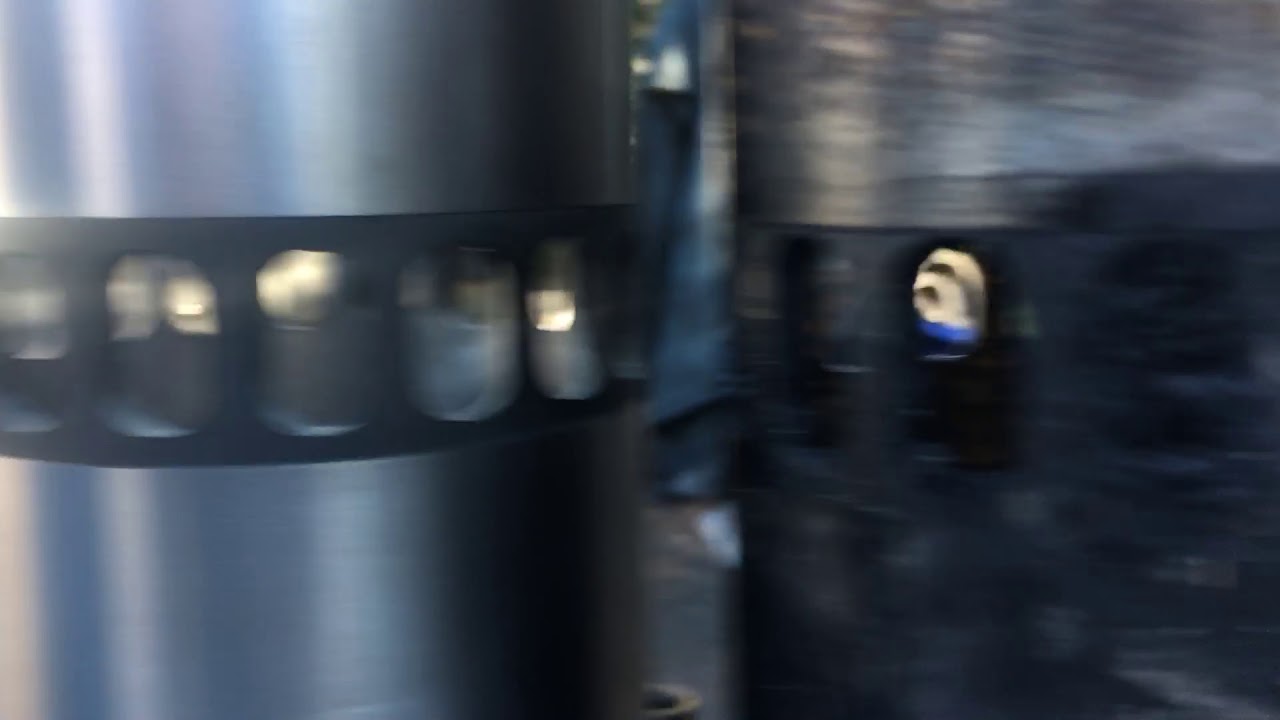 Plugged up 2 stroke liner intake ports detroit diesel 8v71 - YouTube