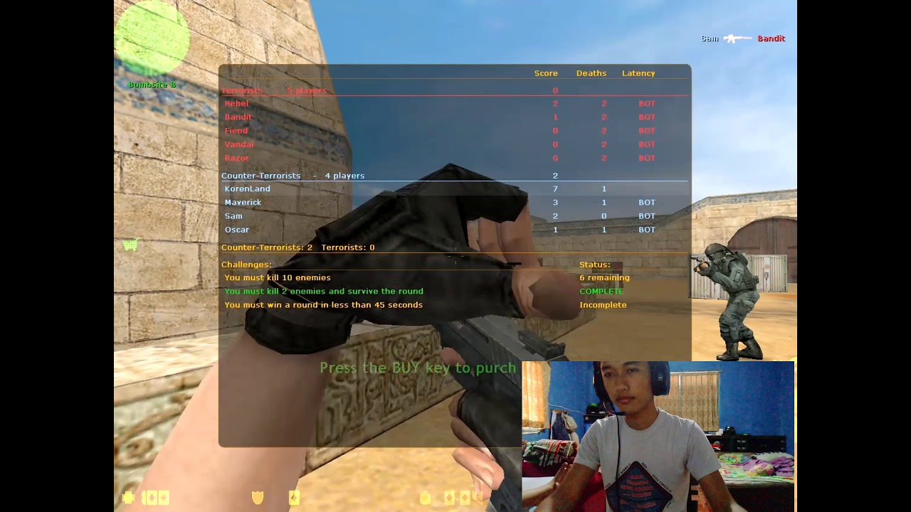 Berburu Terroris Counter Strike Condition Zero Map 1 - The Dust ...