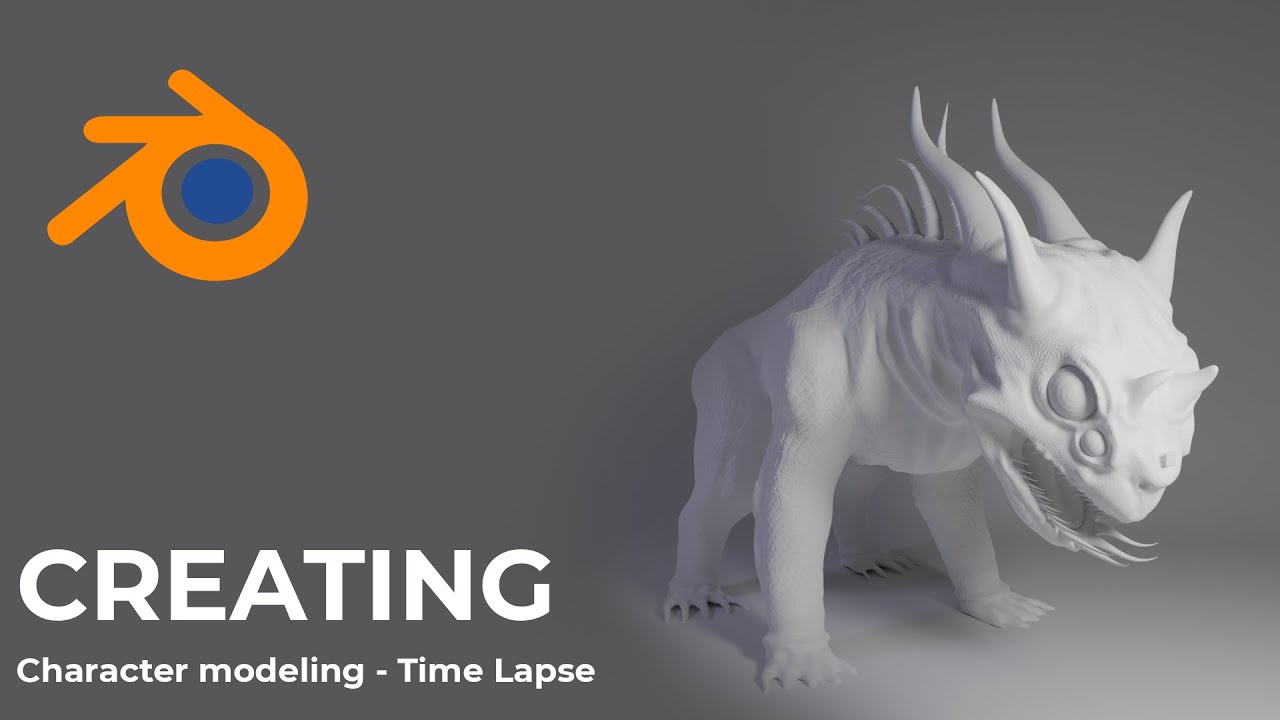 Creating a Wild animal in Blender - YouTube