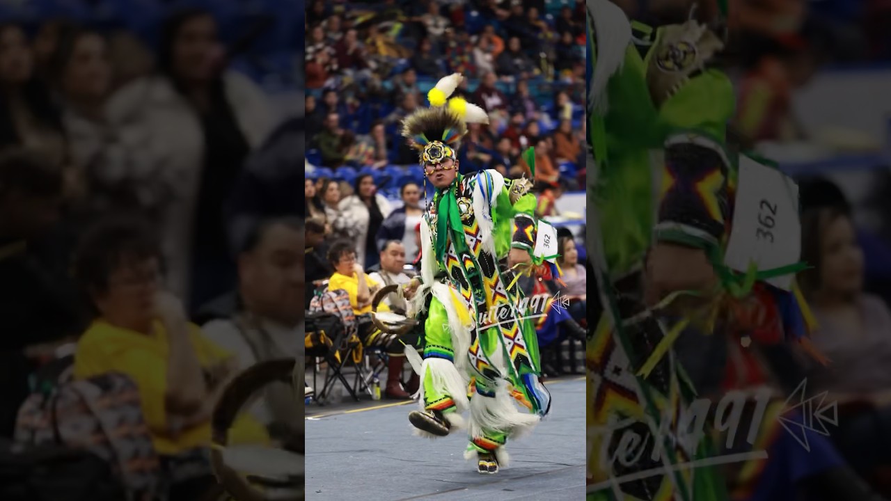 Men's Grass Dance Contest | Powwow Dancing - FSIN Powwow Saskatoon ...