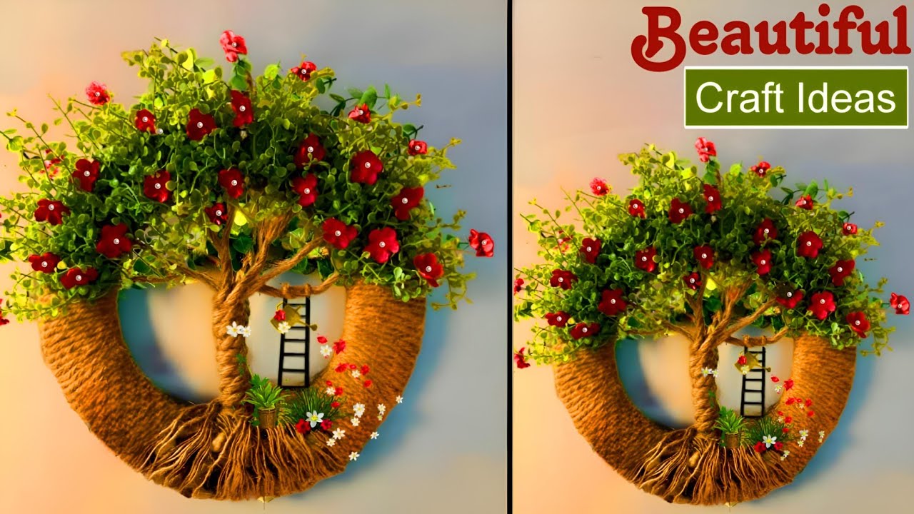 Useful Crafts For Home | Home Decorating Ideas | Wall Hanging Craft ...