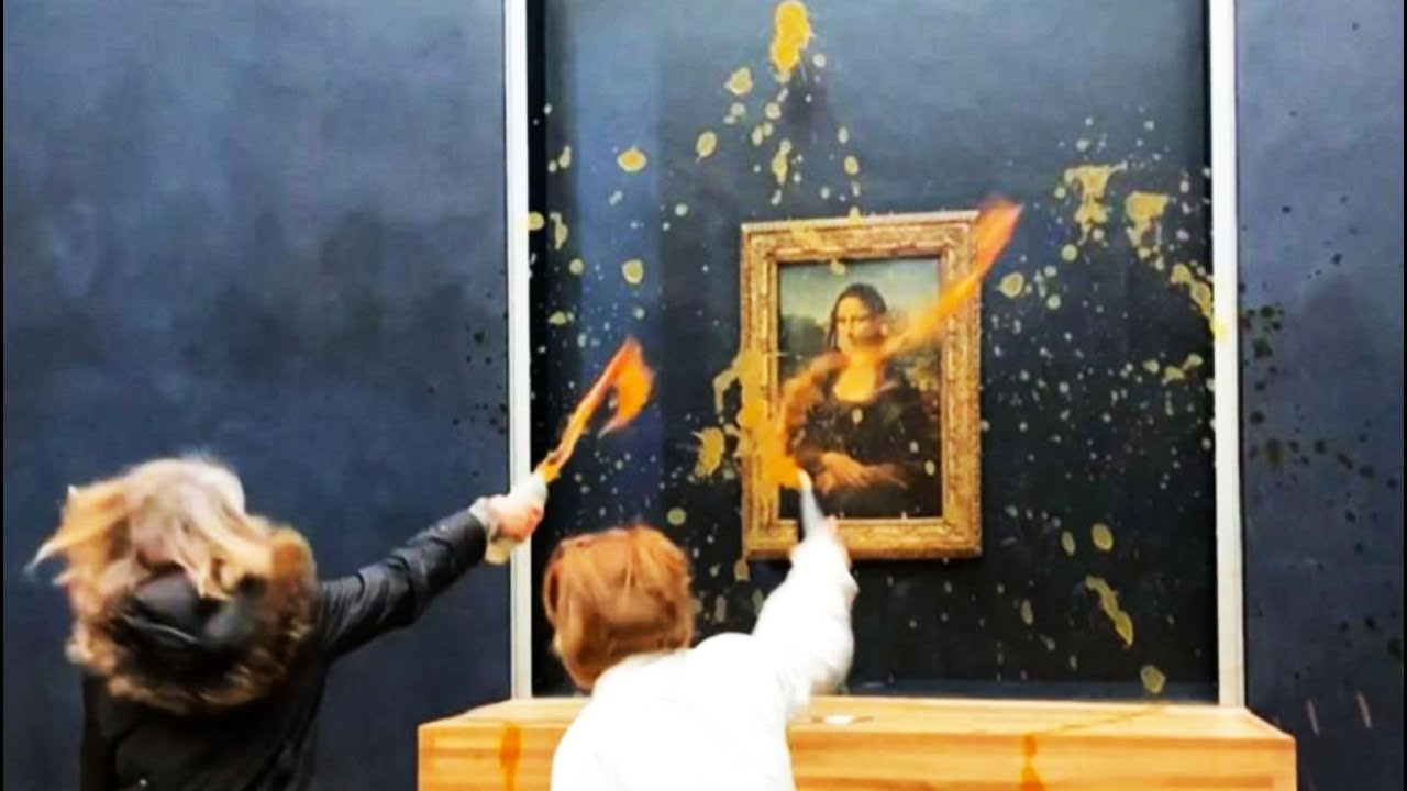 ATACAN a LA MONALISA! - YouTube
