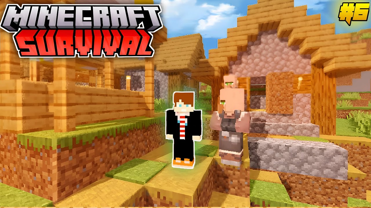 🚀 I Found a SECRET Village & Trapped Villagers for My Empire! 😱🔥 ...