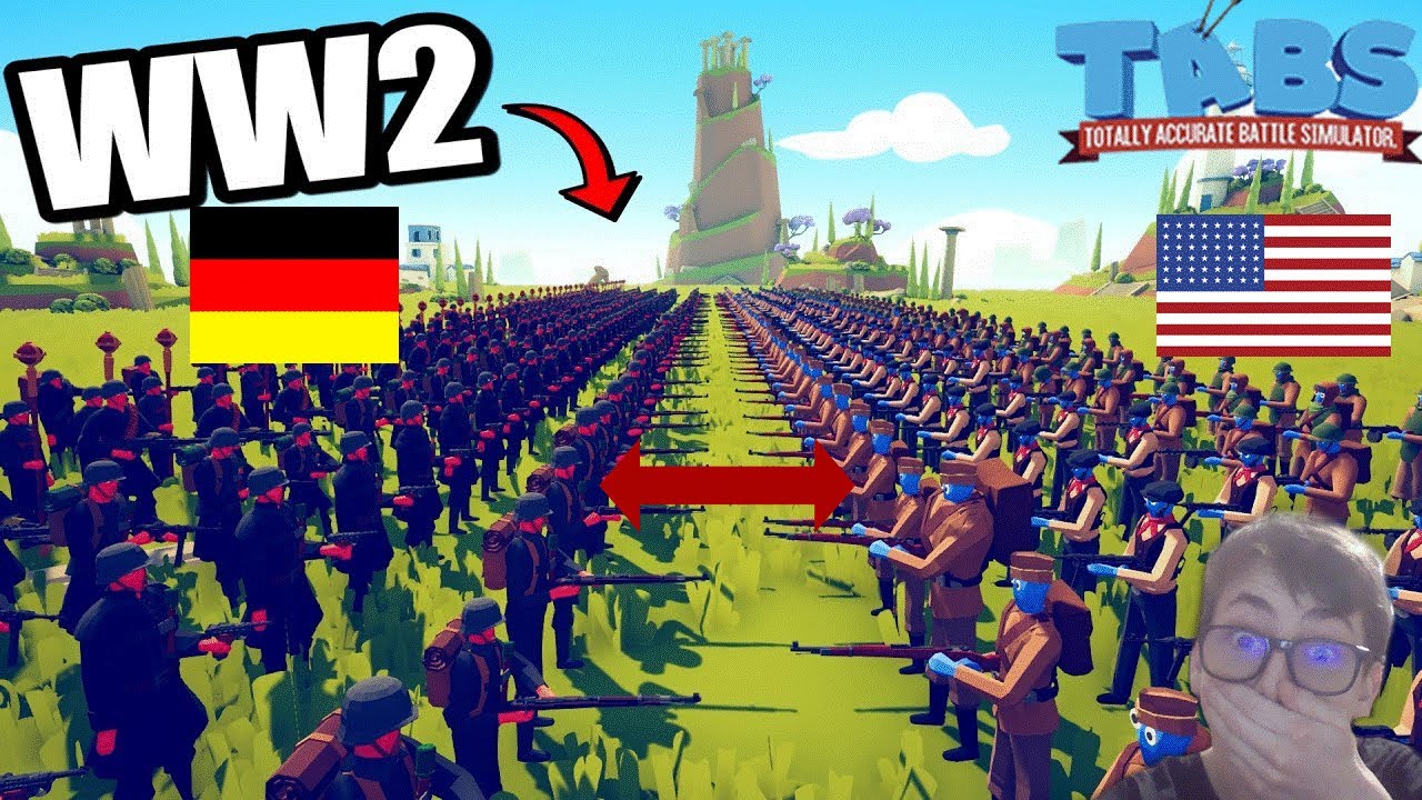 Recreating WW2 in TABS - YouTube