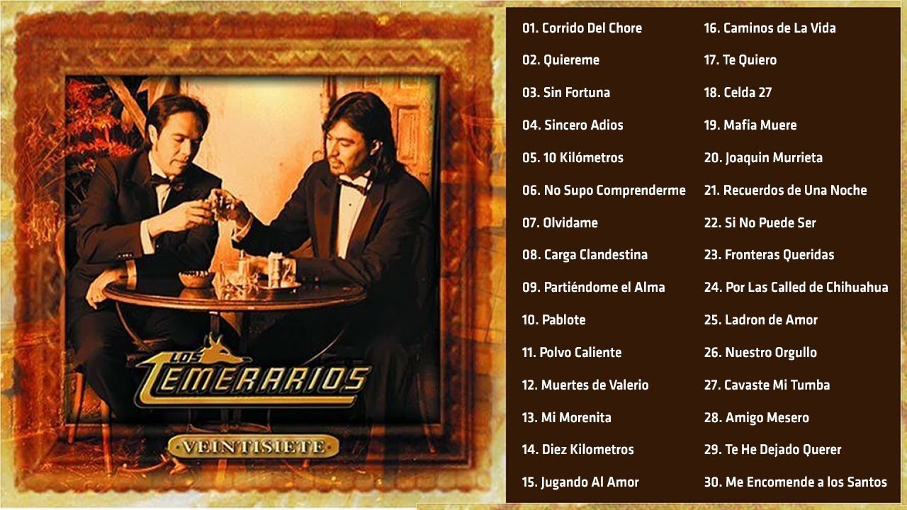 Los Temerarios Mix Rancheras (Para Pistear 2022) - YouTube Music