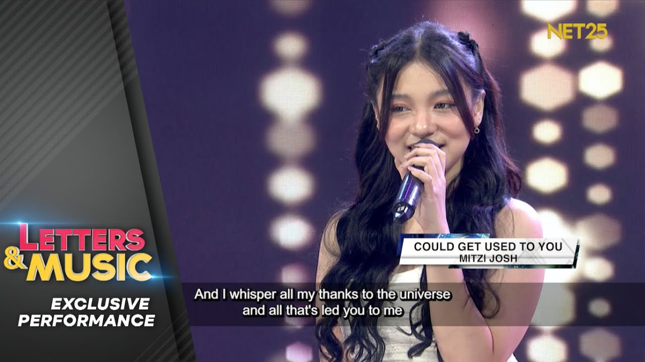 Mitzi Josh - Could Get Used To You (Letters and Music Performance ...