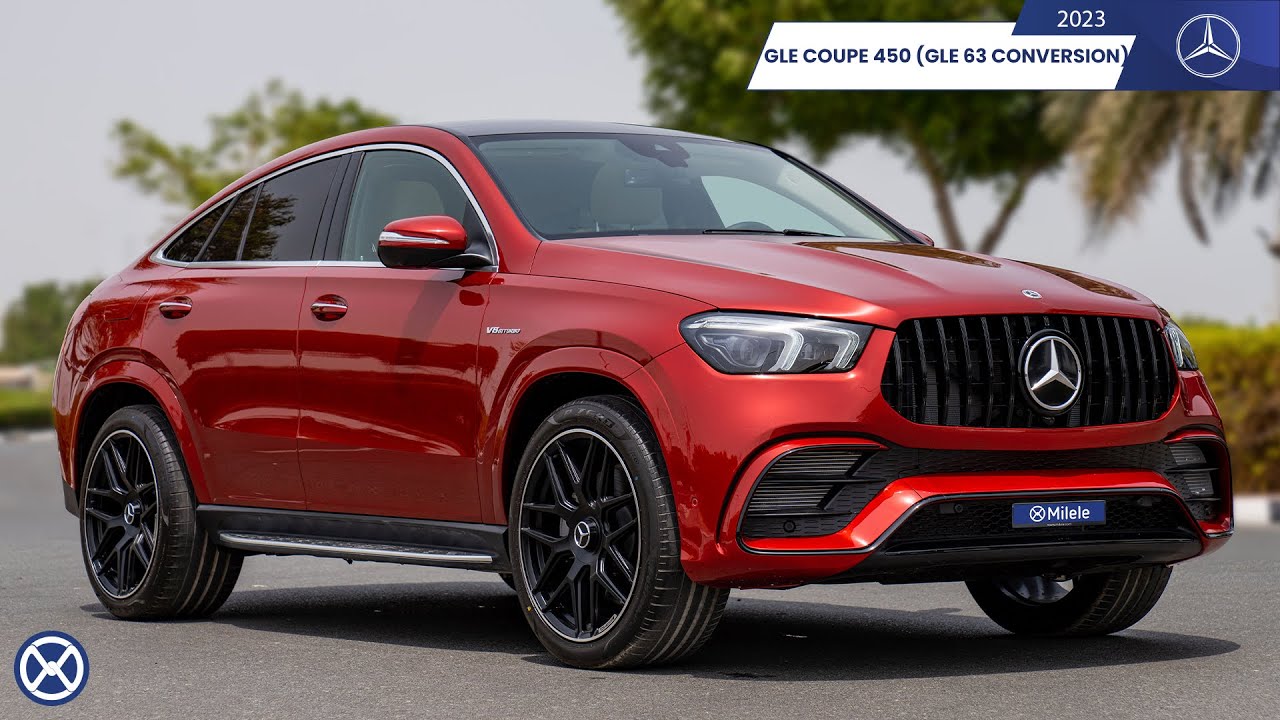 MERCEDES BENZ GLE COUPE 450 3.0P AT 4MATIC MY2023 - HYACINTH RED ...