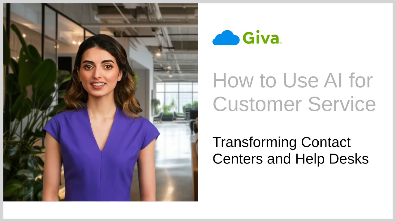 How to Use AI for Customer Service: Transforming Contact Centers and ...