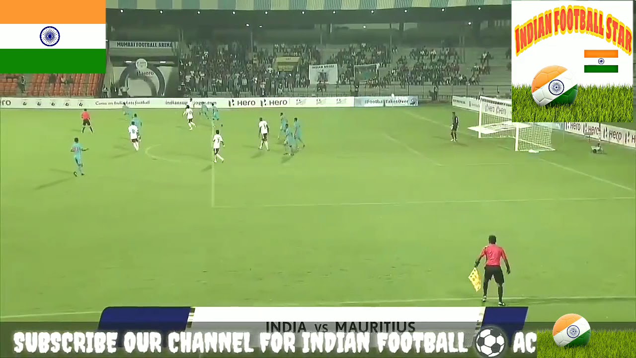 India vs Mauritius/highlights /all goals - YouTube