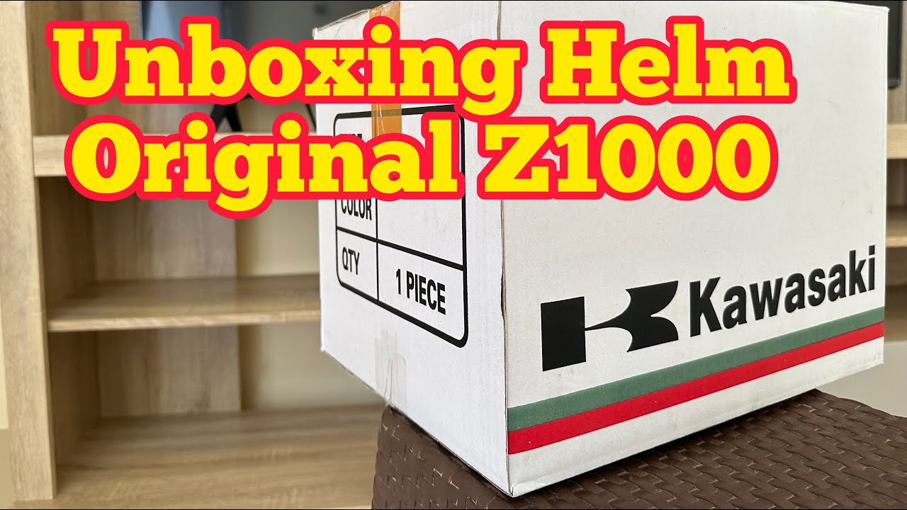Unboxing Helm Original Moge Z1000 Sugomi - YouTube