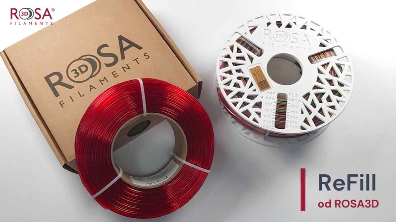How to use ReFill? - tutorial from ROSA3D Filaments / Jak założyć tarcze do ReFill od ROSA3D ...