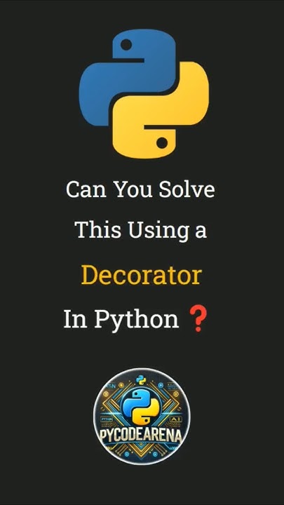🔥 Python Decorator for Smarter Division | Always Divide Larger by Smaller #python #decorator # ...