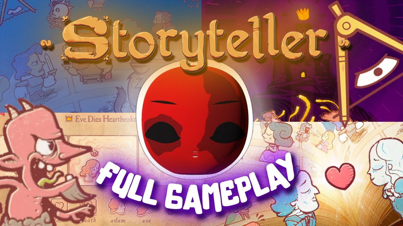 STORYTELLER 100% RUN | full gameplay with MIZ 👽 - YouTube