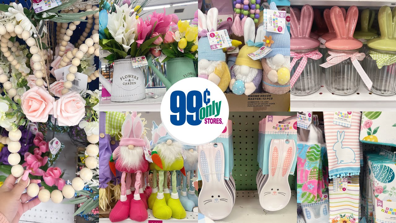*ALL NEW* 99 Cent Store Shop With Me | Walkthrough | Easter/Spring ...
