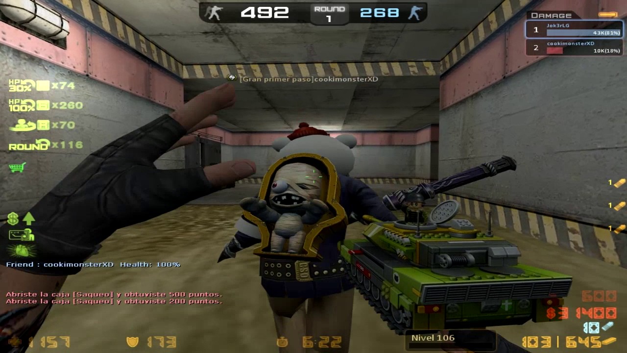 Counter-Strike Nexon: Zombies - Online gameplay on Attack: Annihilation ...