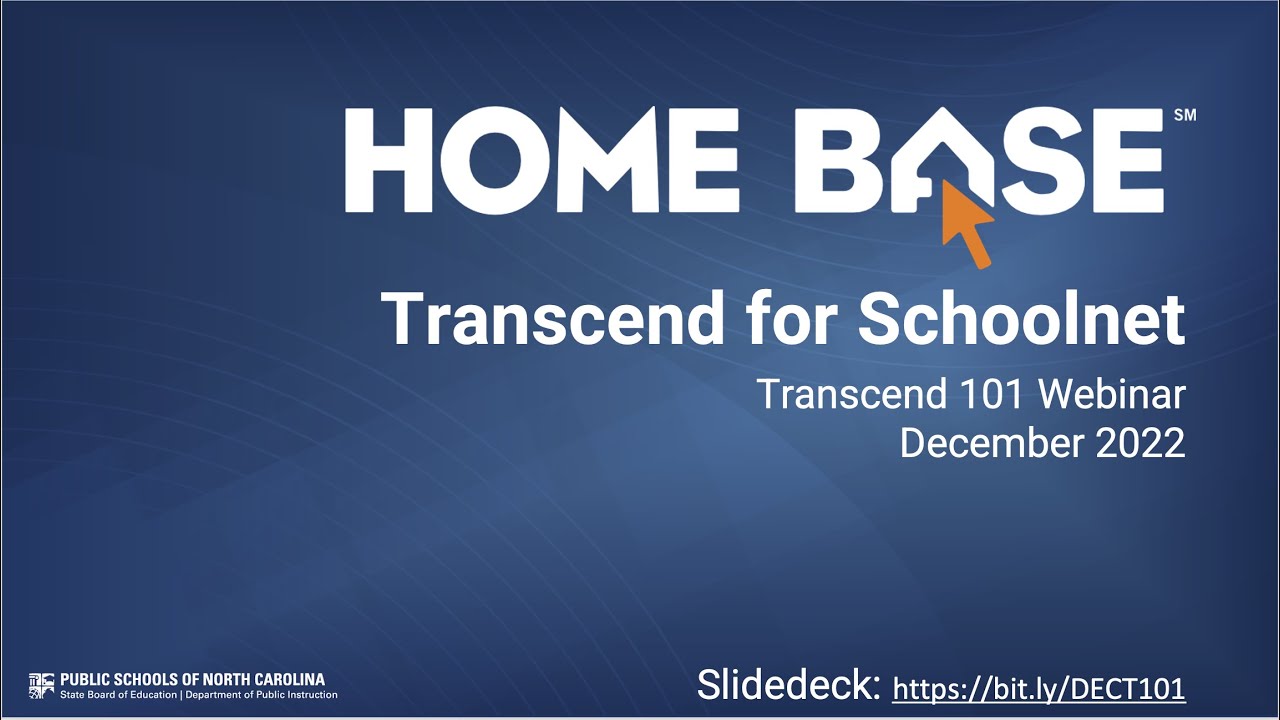 Transcend 101 Webinar - YouTube