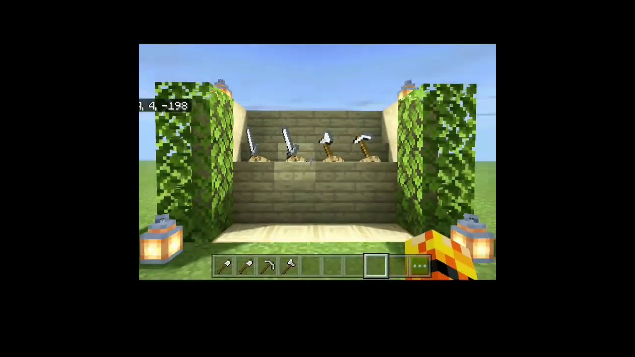 How to make working weapon stand in Minecraft || || #shorts - YouTube