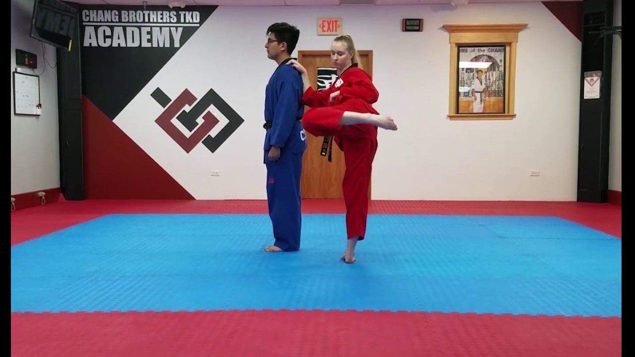 Taekwondo Chamber Practice for Basic Kicking Techniques - YouTube