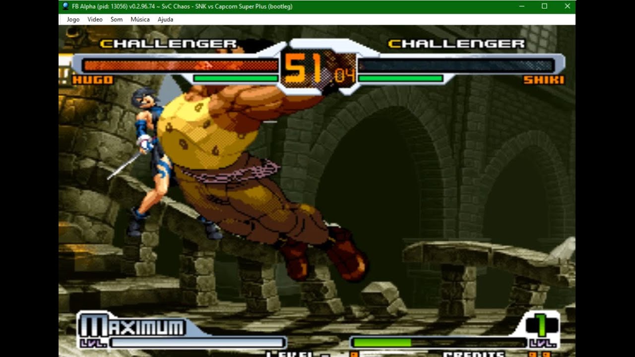SvC Chaos - SNK vs Capcom Plus: Hugo, Ggpofba'BR - YouTube